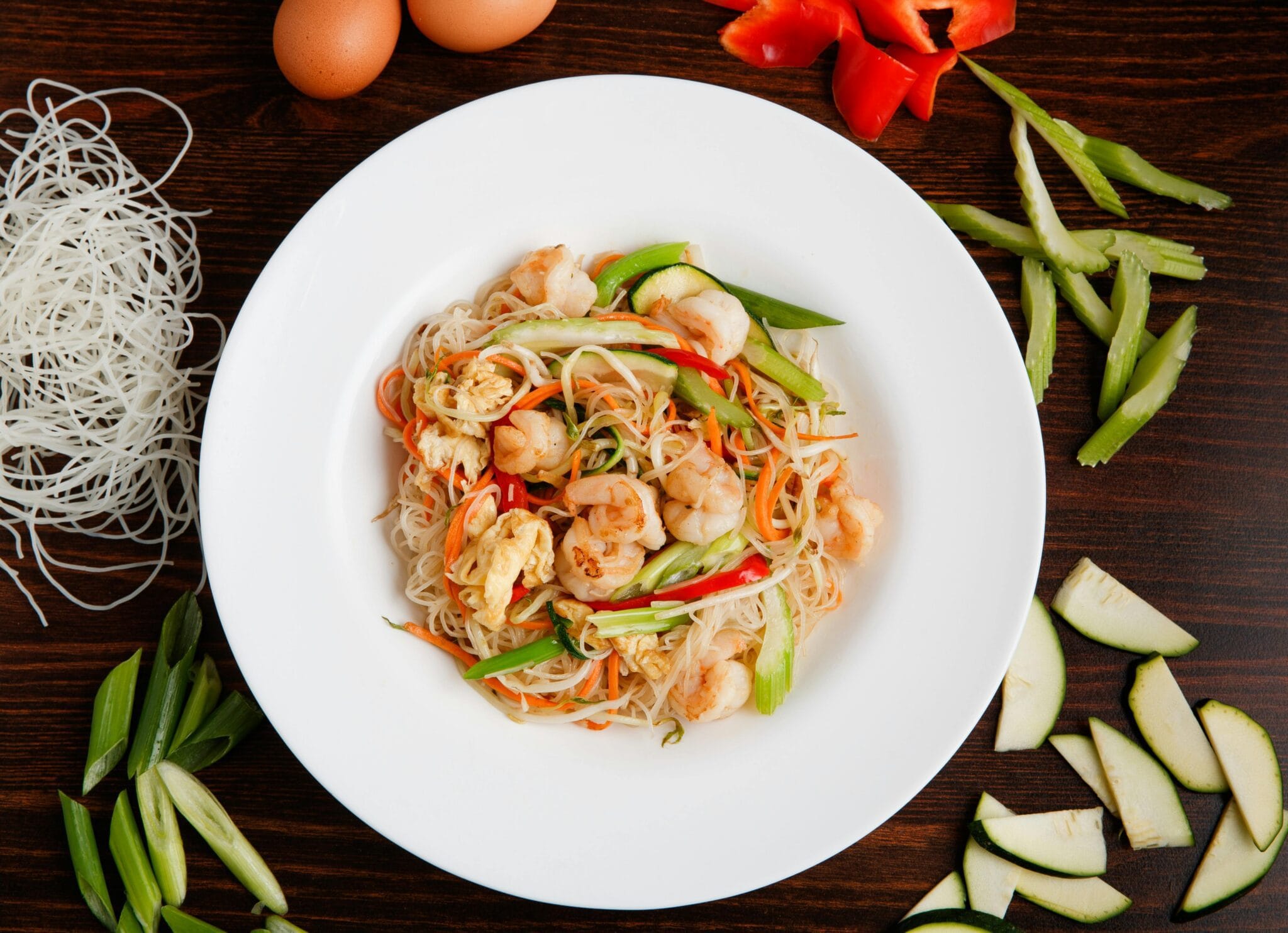 Pad Woon Sen With Shrimp: Glass Noodles Done Right