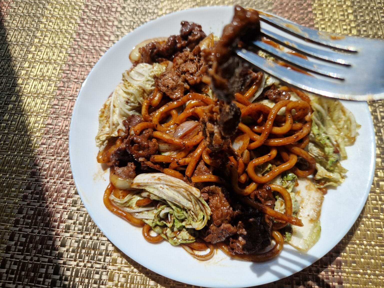 Simple Black Pepper Beef Udon – Quick, Savory & Delicious